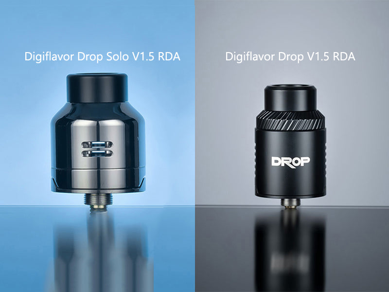 A Comparison on Digiflavor Drop Solo V1.5 BF RDA and Digiflavor Drop V ...